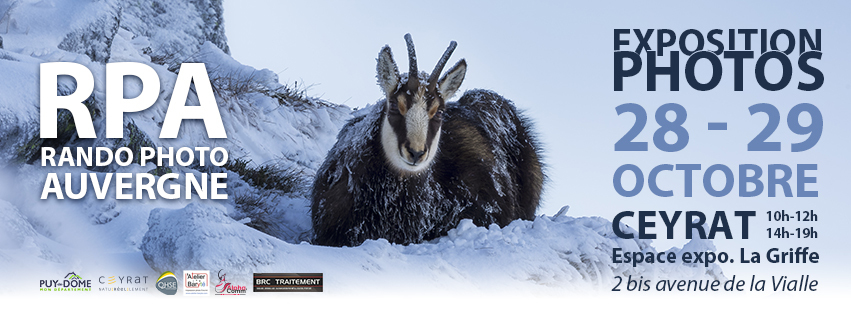 Exposition photos RPA Rando Photo Auvergne – Ville de Ceyrat