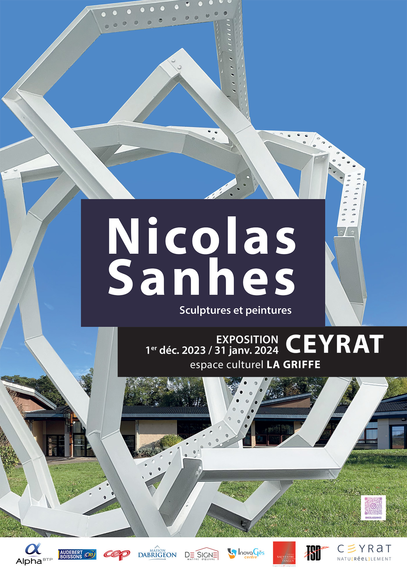 Exposition de Nicolas Sanhes – Ville de Ceyrat