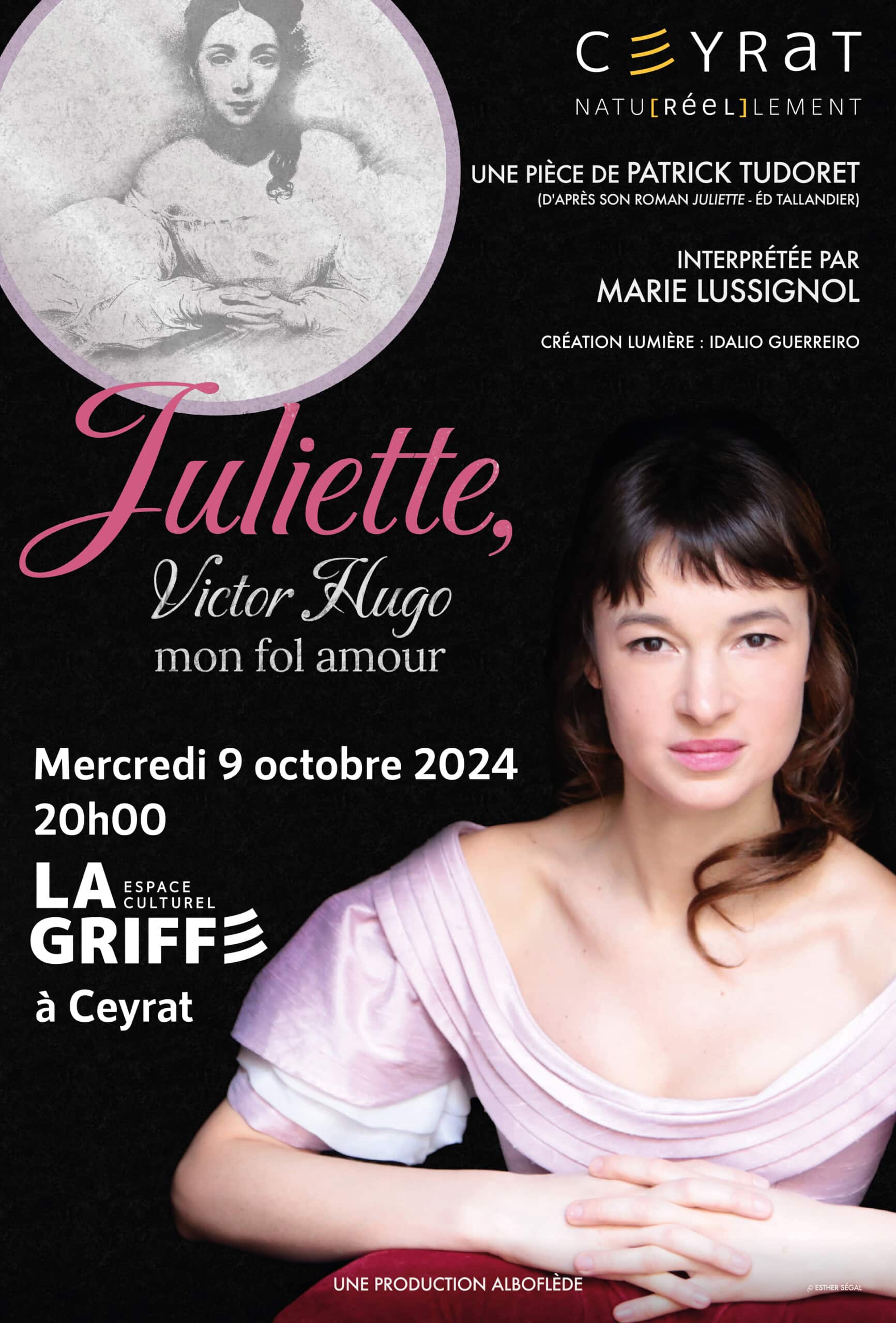 Juliette, Victor Hugo mon fol amour – Ville de Ceyrat